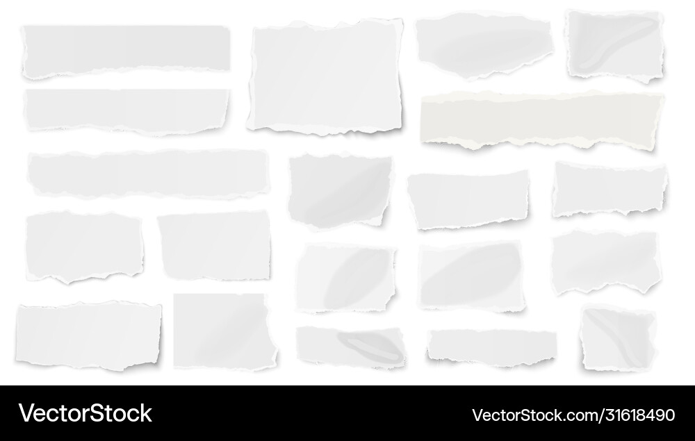 Paper Square Torn Vector Images (over 2,500)