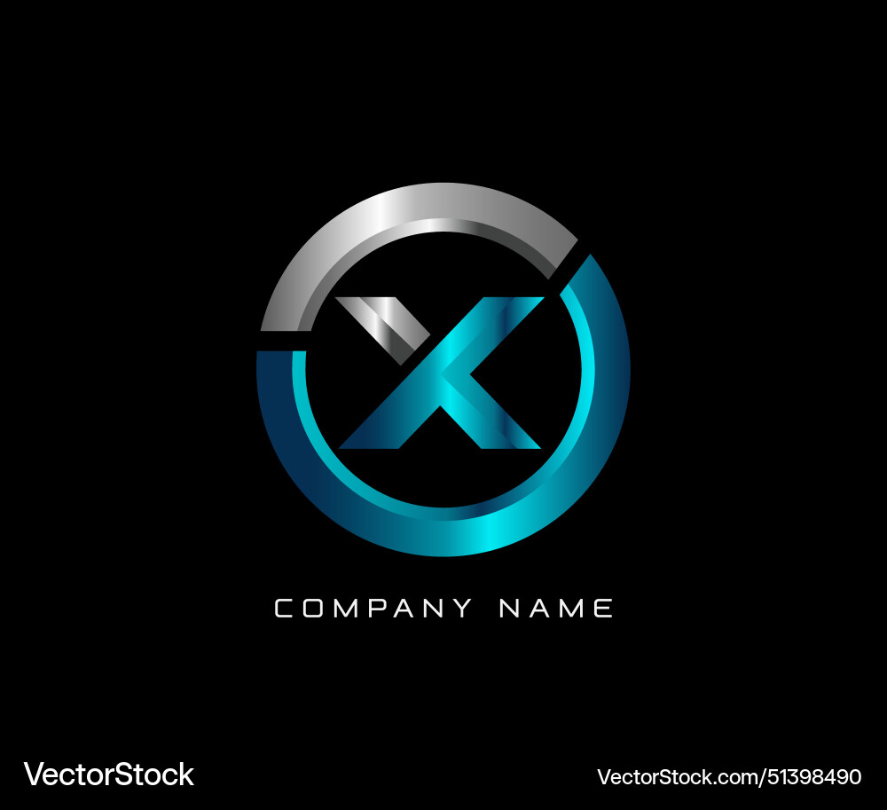 X letter corporate logo design template Royalty Free Vector