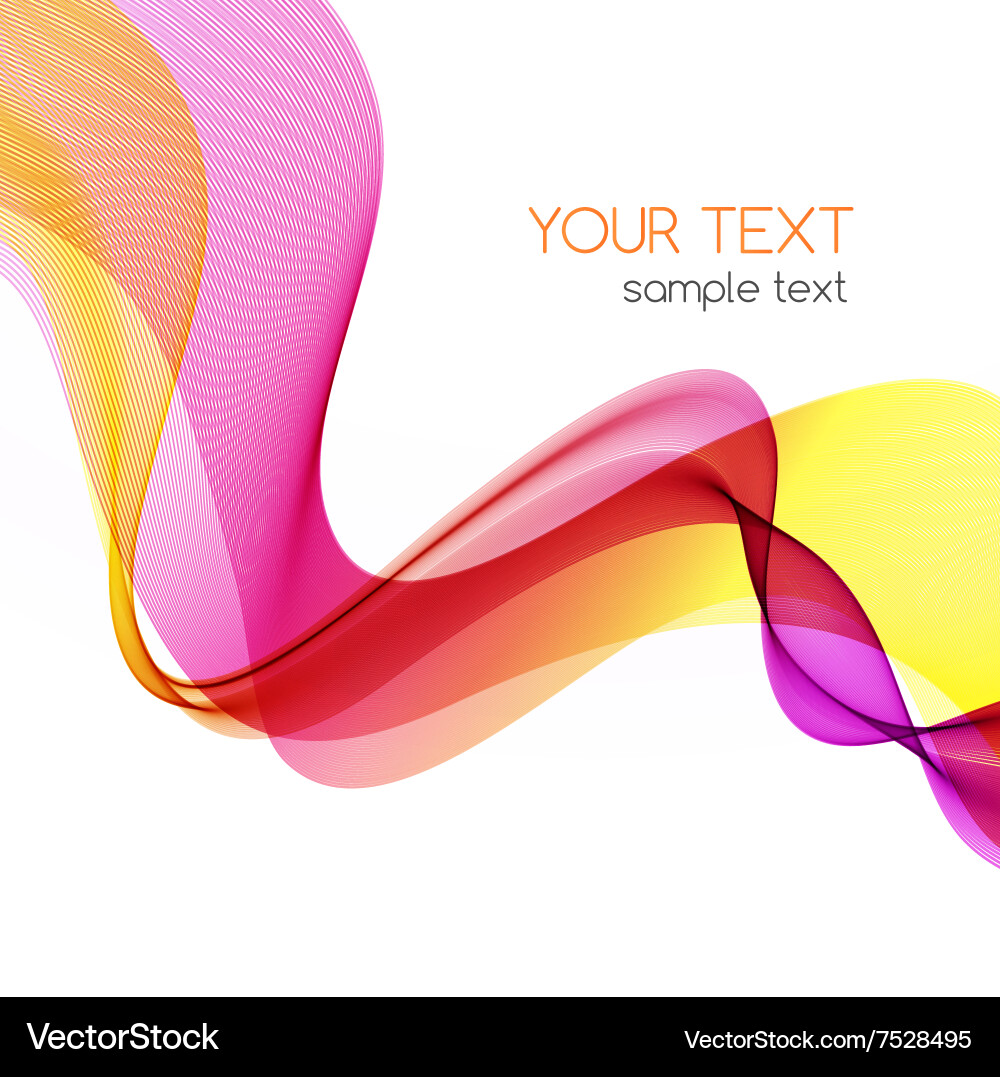 Abstract motion wave Royalty Free Vector Image