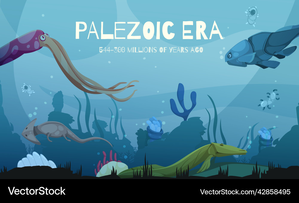 Paleozoic Sea Animals