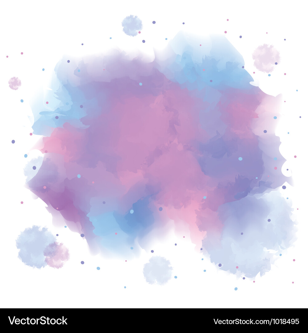 Watercolor Splash Abstract Background Royalty Free Vector