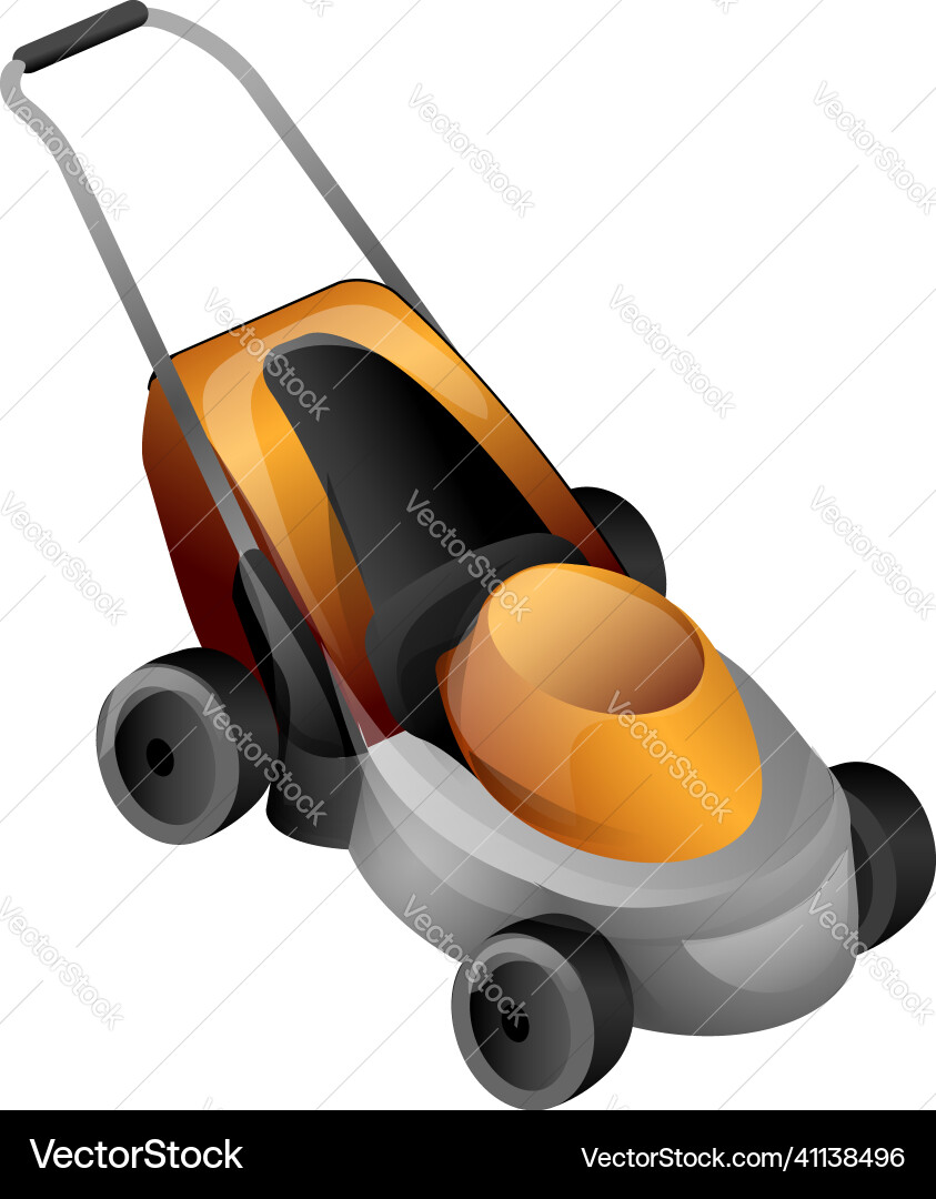 Grass clipper icon cartoon garden trimmer Vector Image