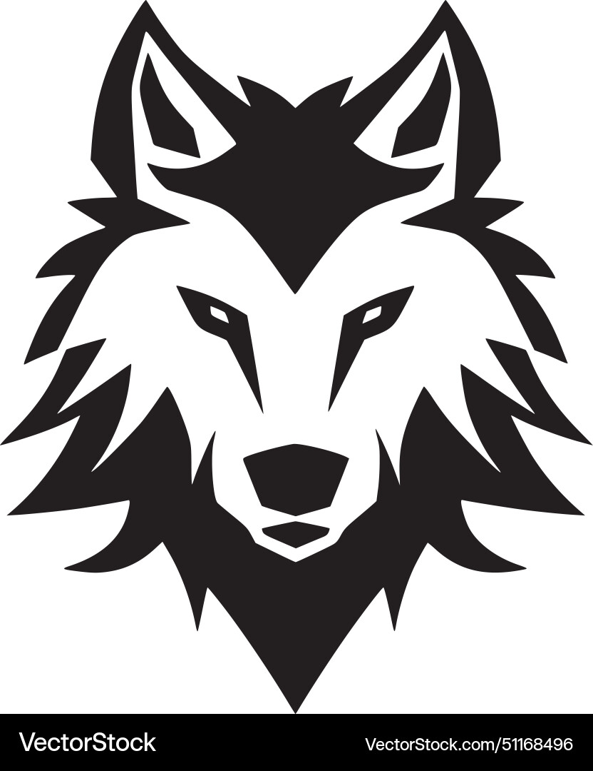 Wolf - high quality logo - ideal for t-shirt Vector Image