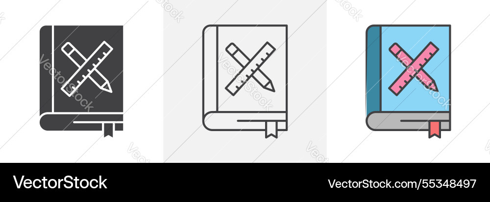 Brand guidelines icons pack for website designs Vector Image