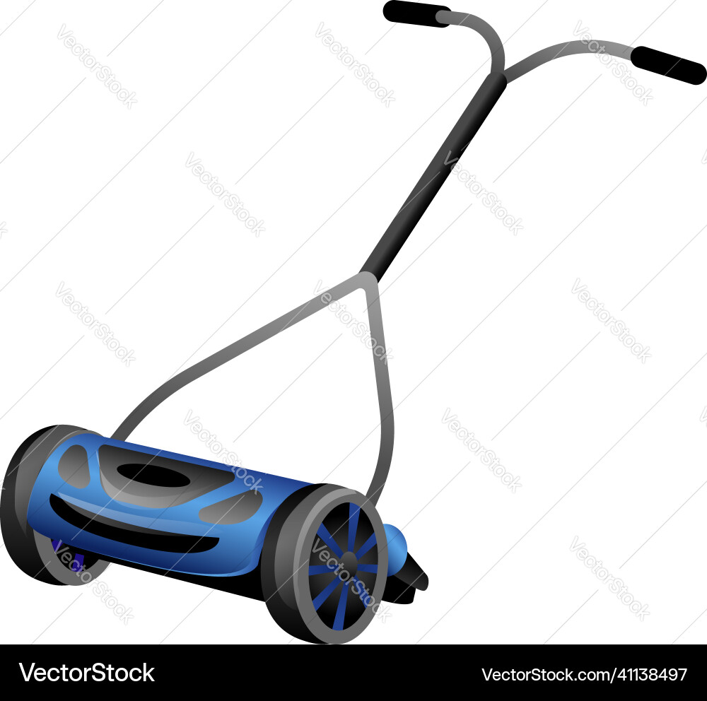 Garden trimmer icon cartoon cut machine Royalty Free Vector