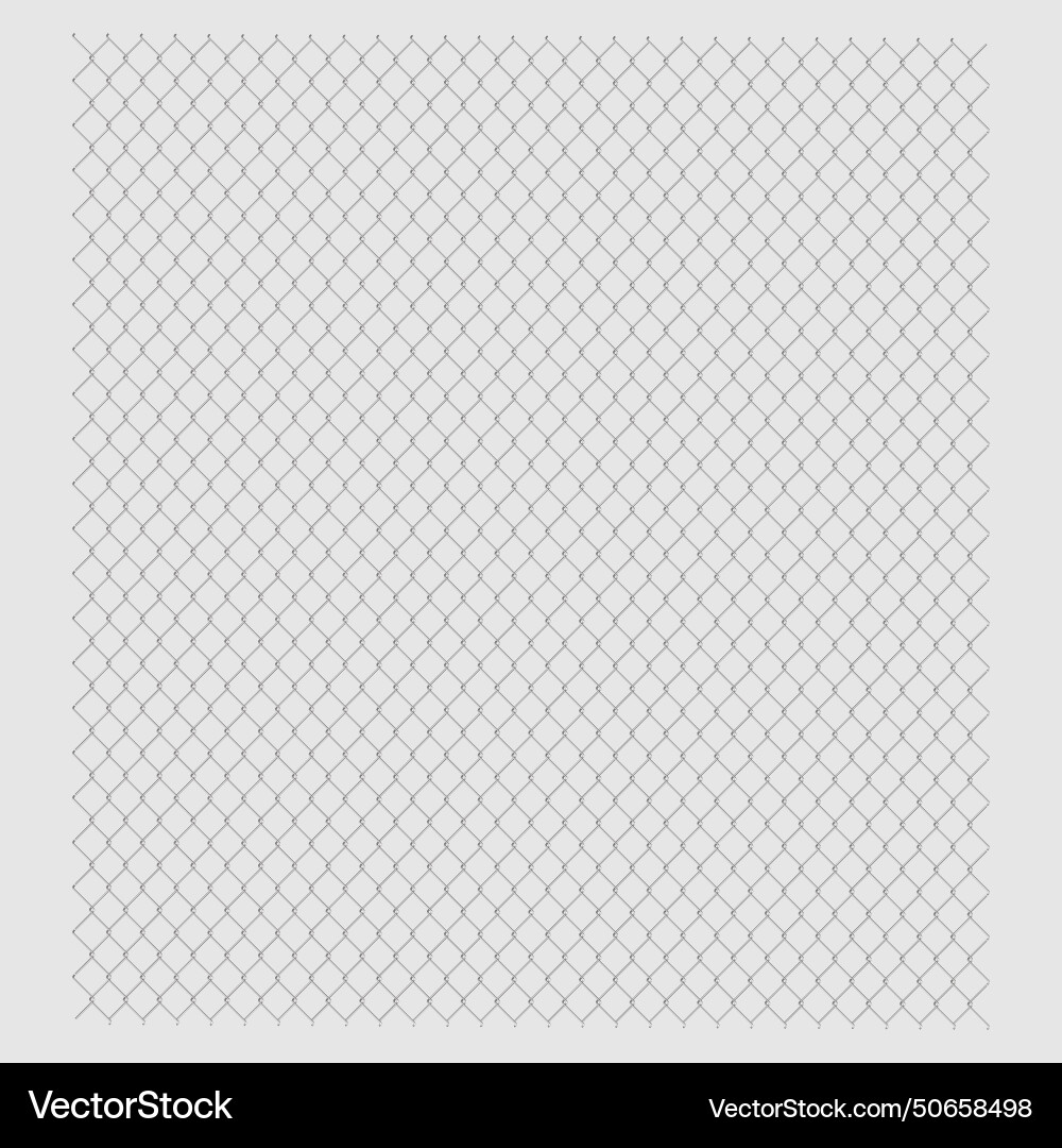 Metallic black mesh on a white background Vector Image