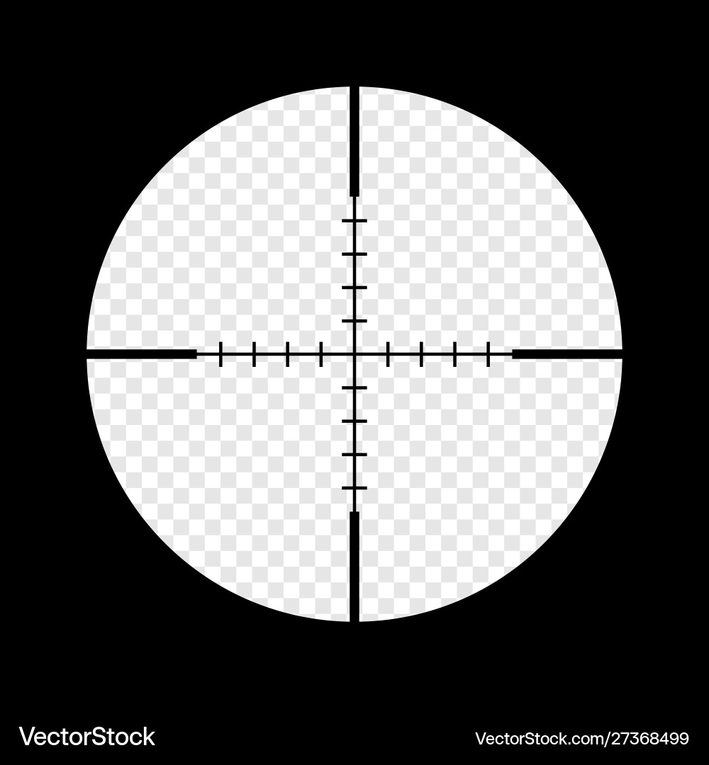 Transparent Crosshairs Vector Images (over 500)