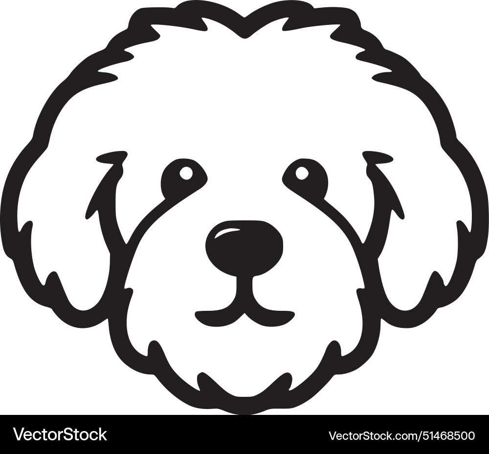 Bichon frise - high quality logo ideal Royalty Free Vector
