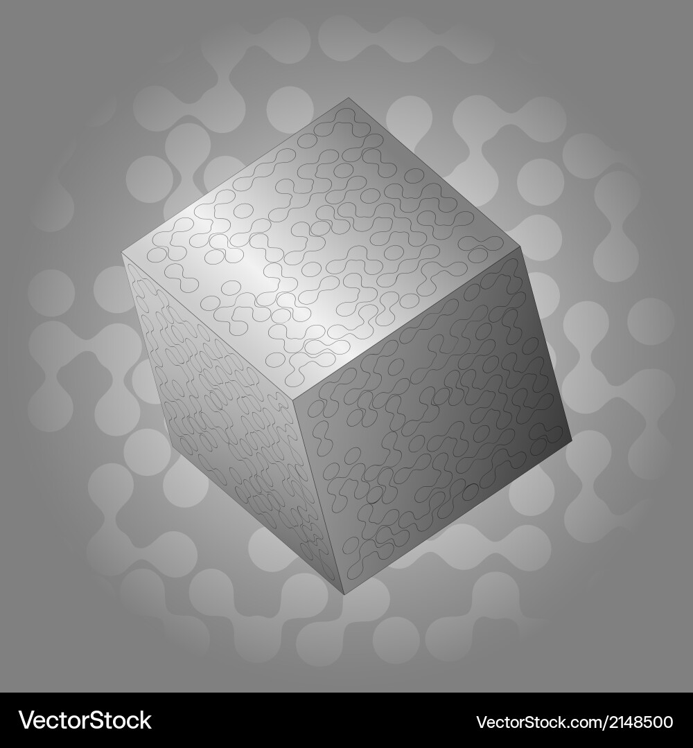 Cube Royalty Free Vector Image - VectorStock