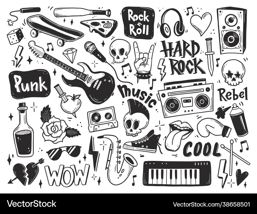 Pizza Doodle Art Vector Images (over 3,500)