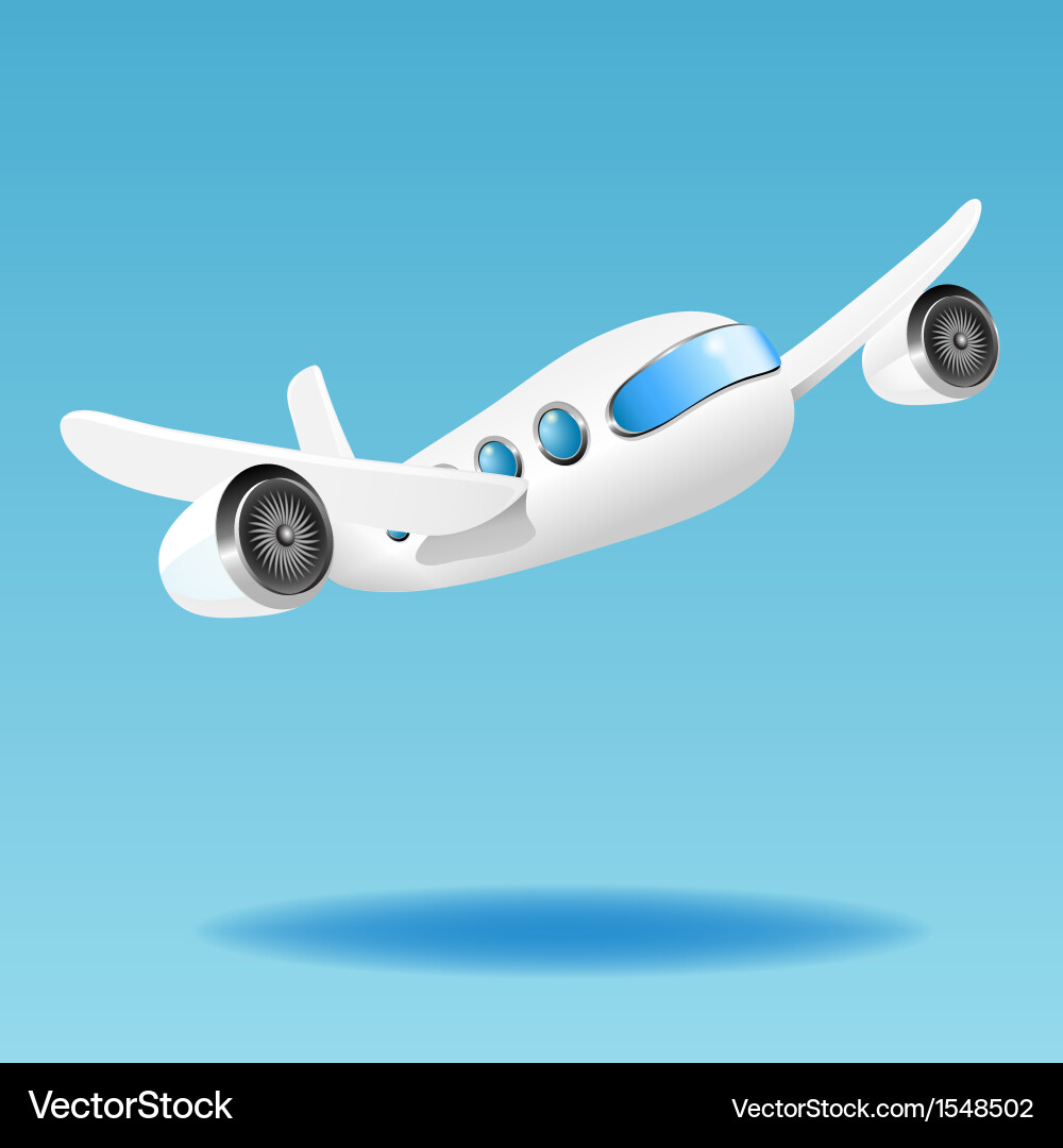 Airplane Royalty Free Vector Image - VectorStock