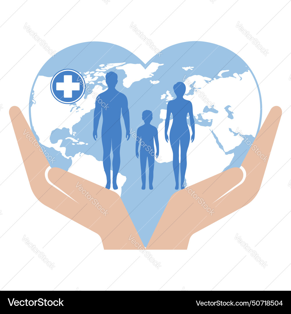 World health day Royalty Free Vector Image - VectorStock