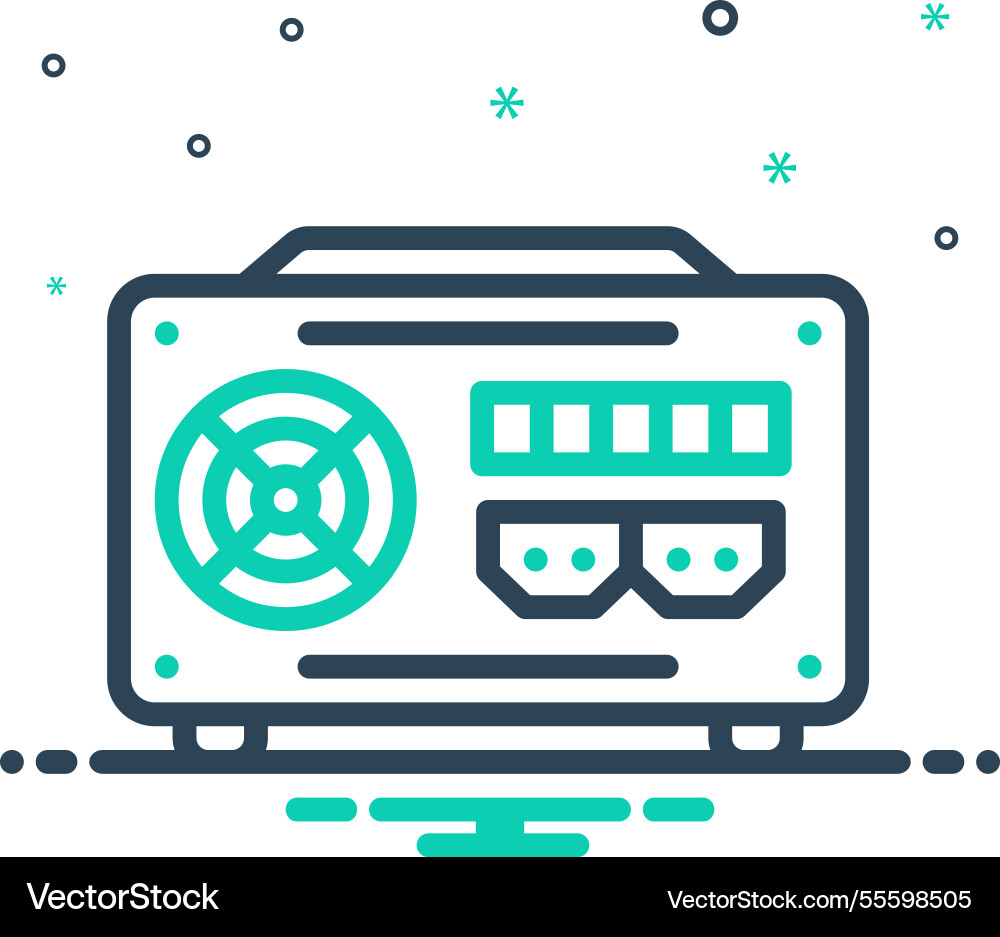Power supply Royalty Free Vector Image - VectorStock