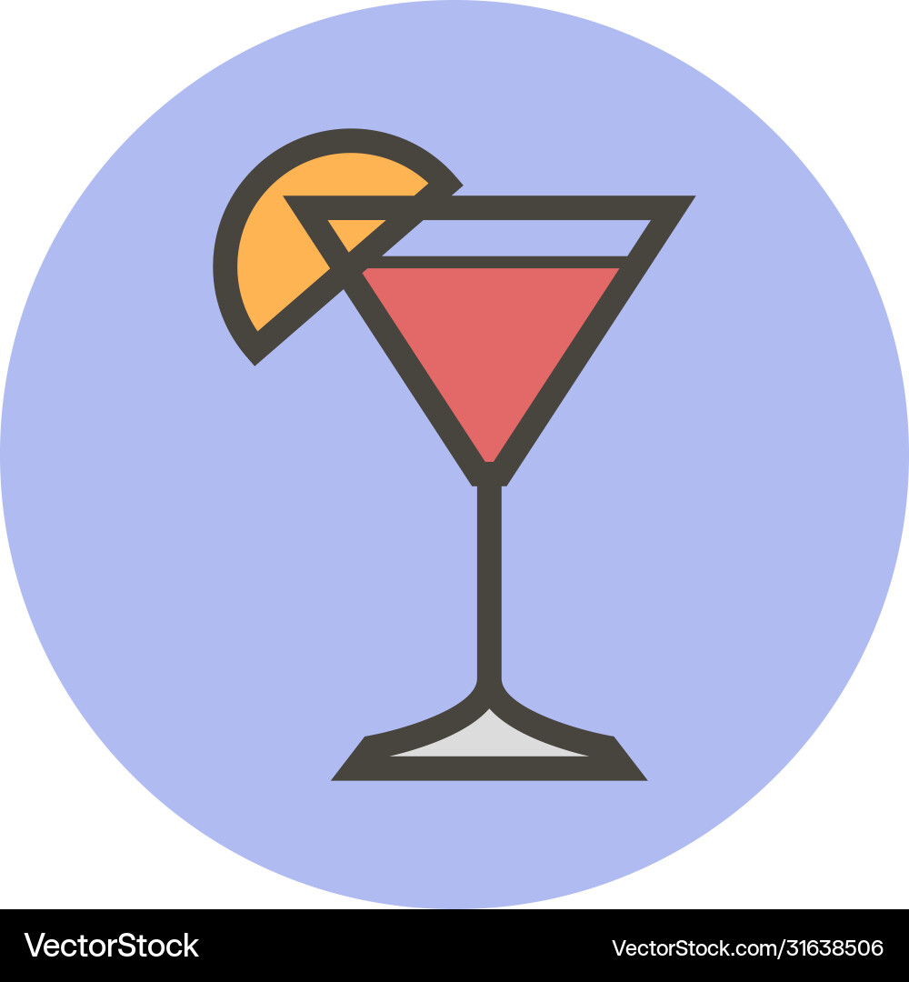 Cocktail Royalty Free Vector Image - VectorStock