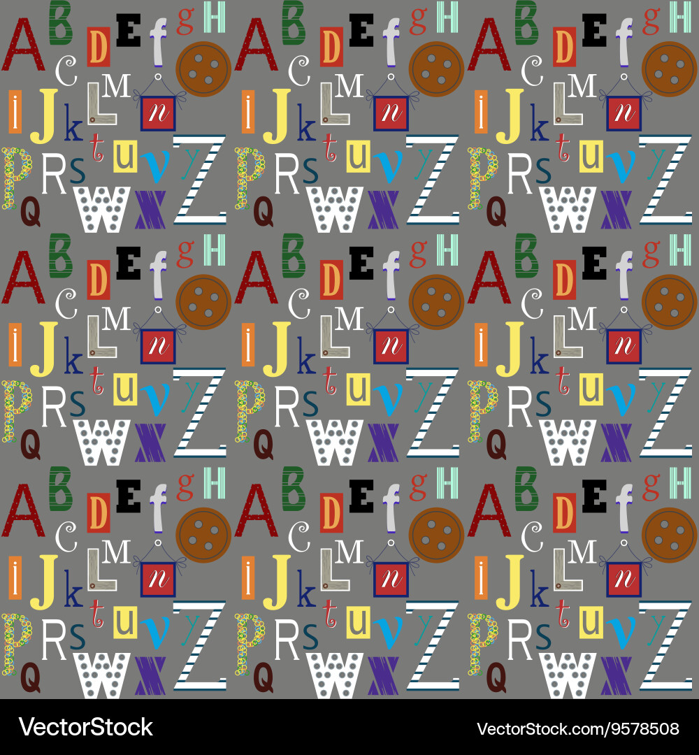 Alphabet background Royalty Free Vector Image - VectorStock