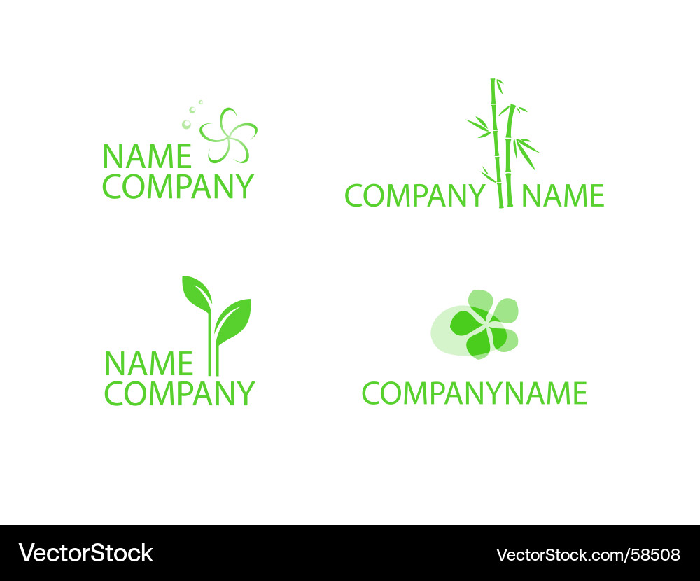 Bamboo Brand Logo Royalty Free Vector Image - VectorStock