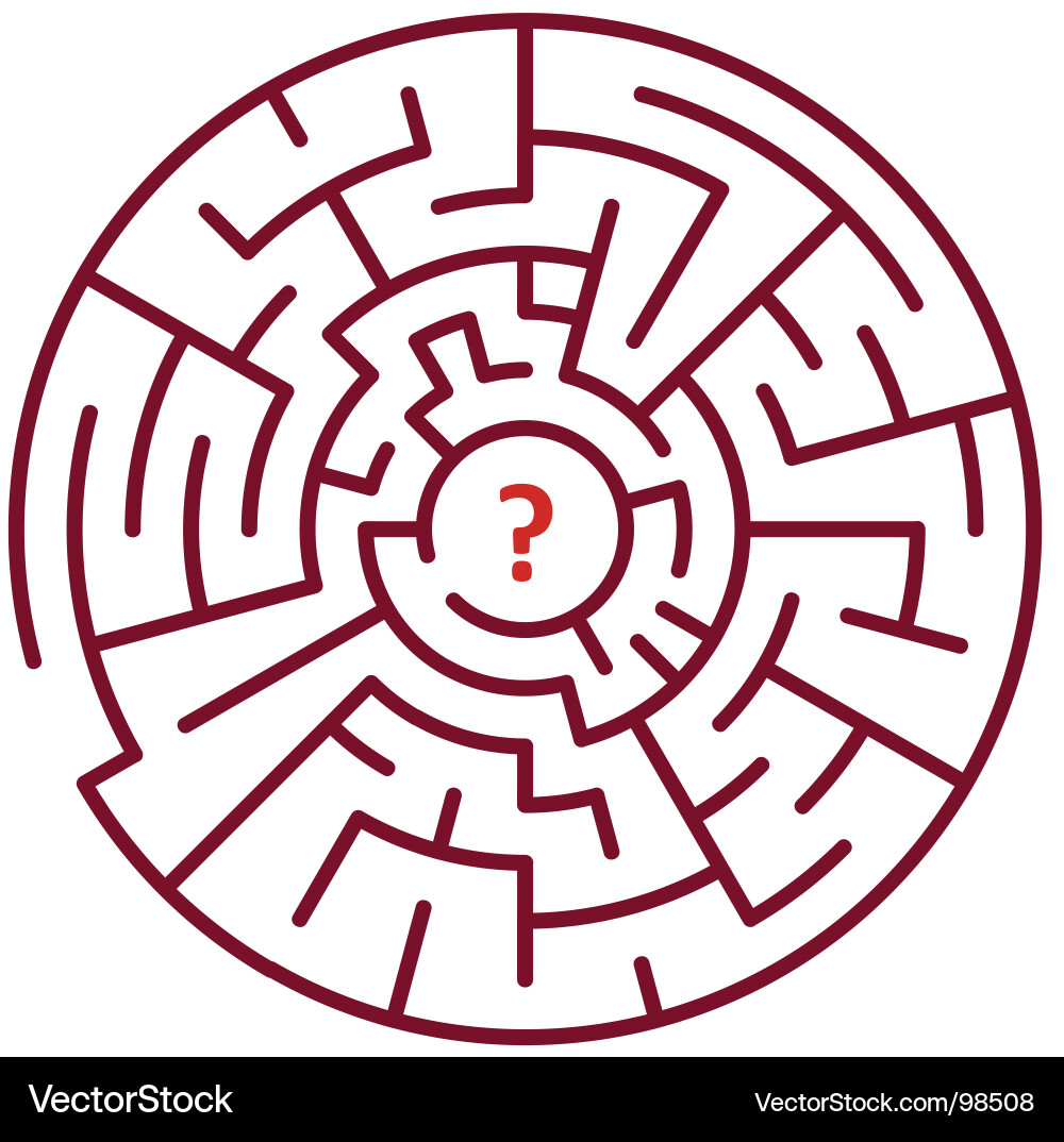 Maze Royalty Free Vector Image - VectorStock
