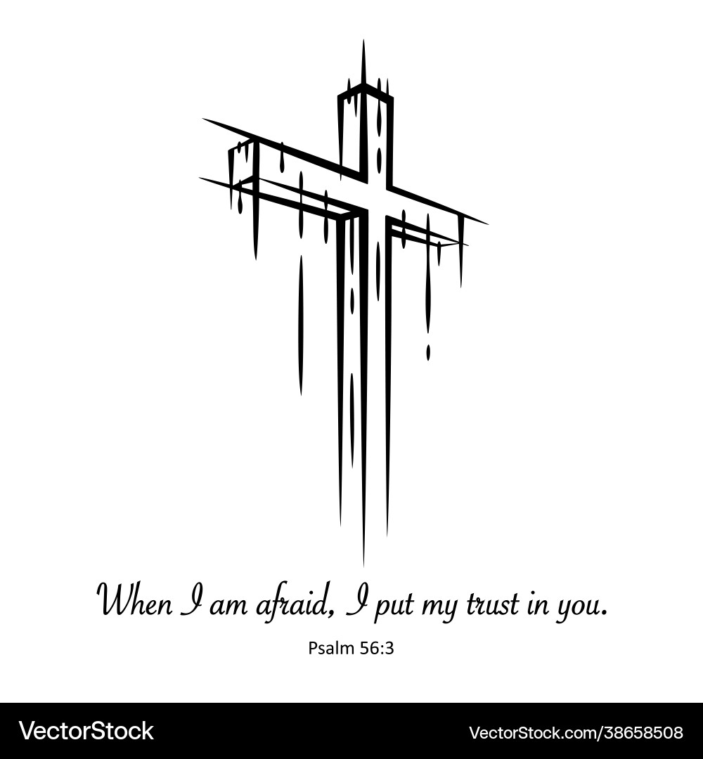 Religious crucifix cross Royalty Free Vector Image
