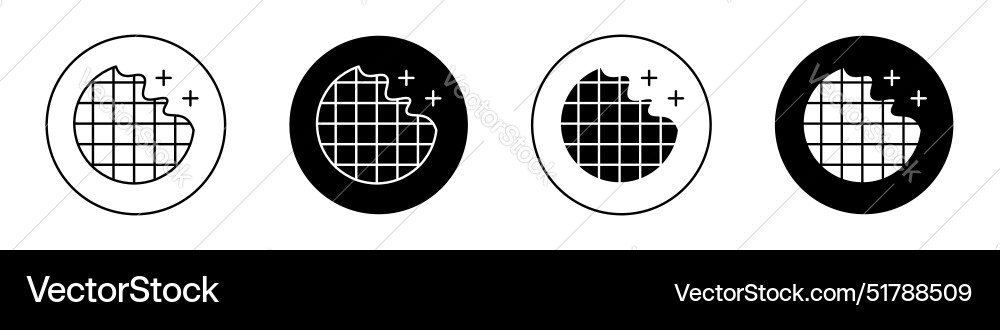 Stroopwafel icon Royalty Free Vector Image - VectorStock