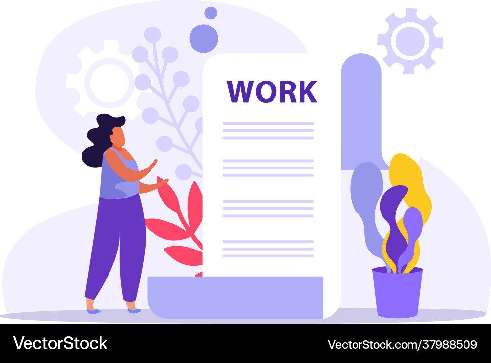 Work document icon Royalty Free Vector Image - VectorStock