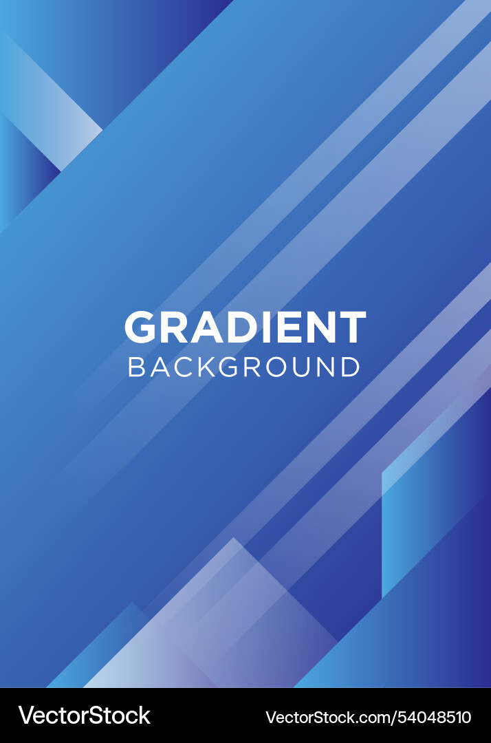 Blue gradient background with a variety of squares