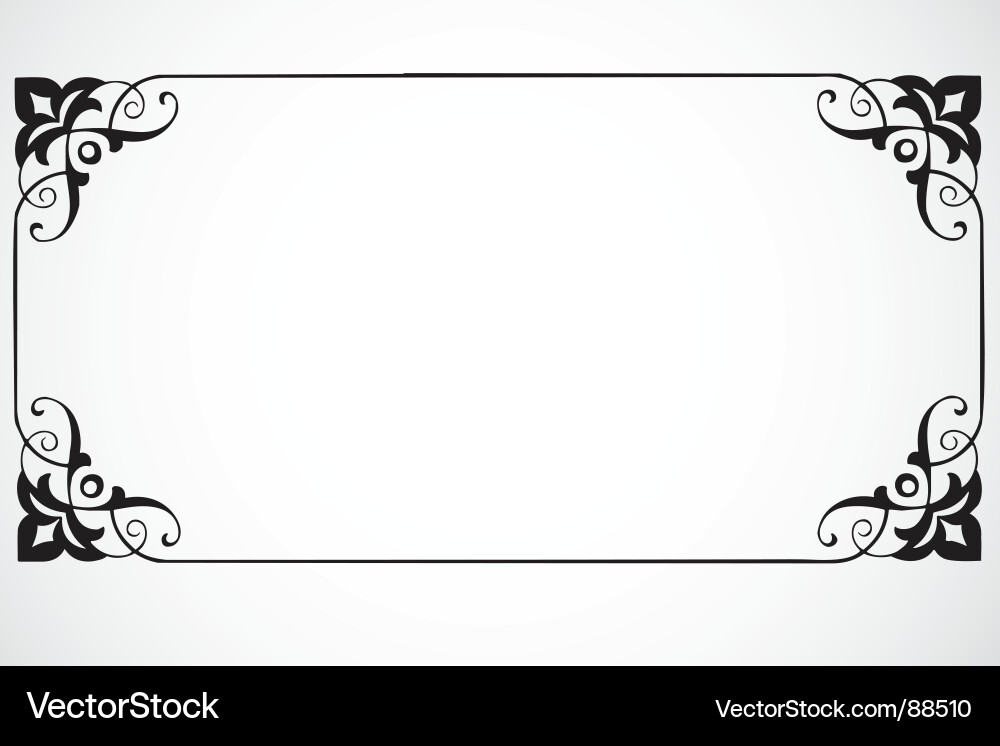 Certificate frame Royalty Free Vector Image - VectorStock