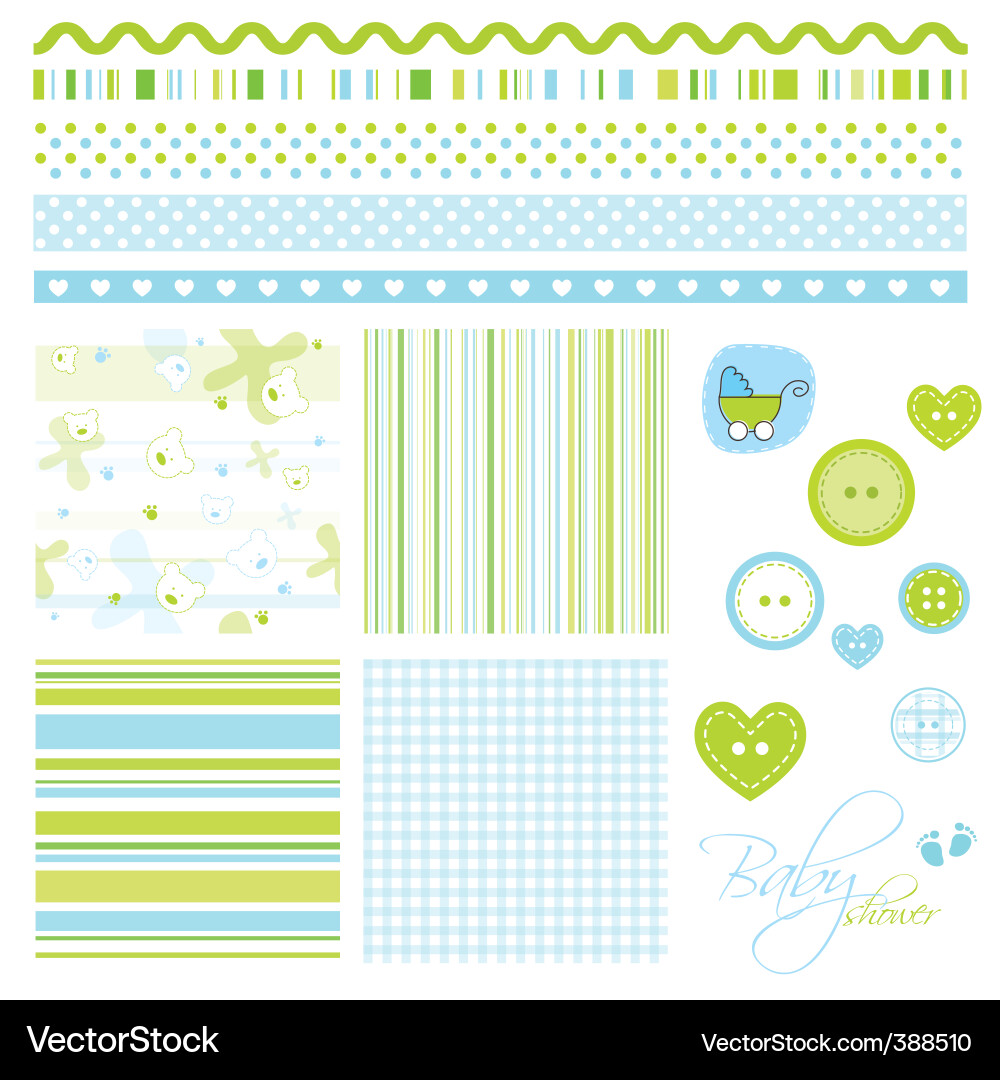Scrapbook design elements Royalty Free Vector Image
