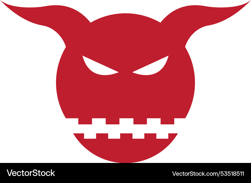 Devil logo Royalty Free Vector Image - VectorStock