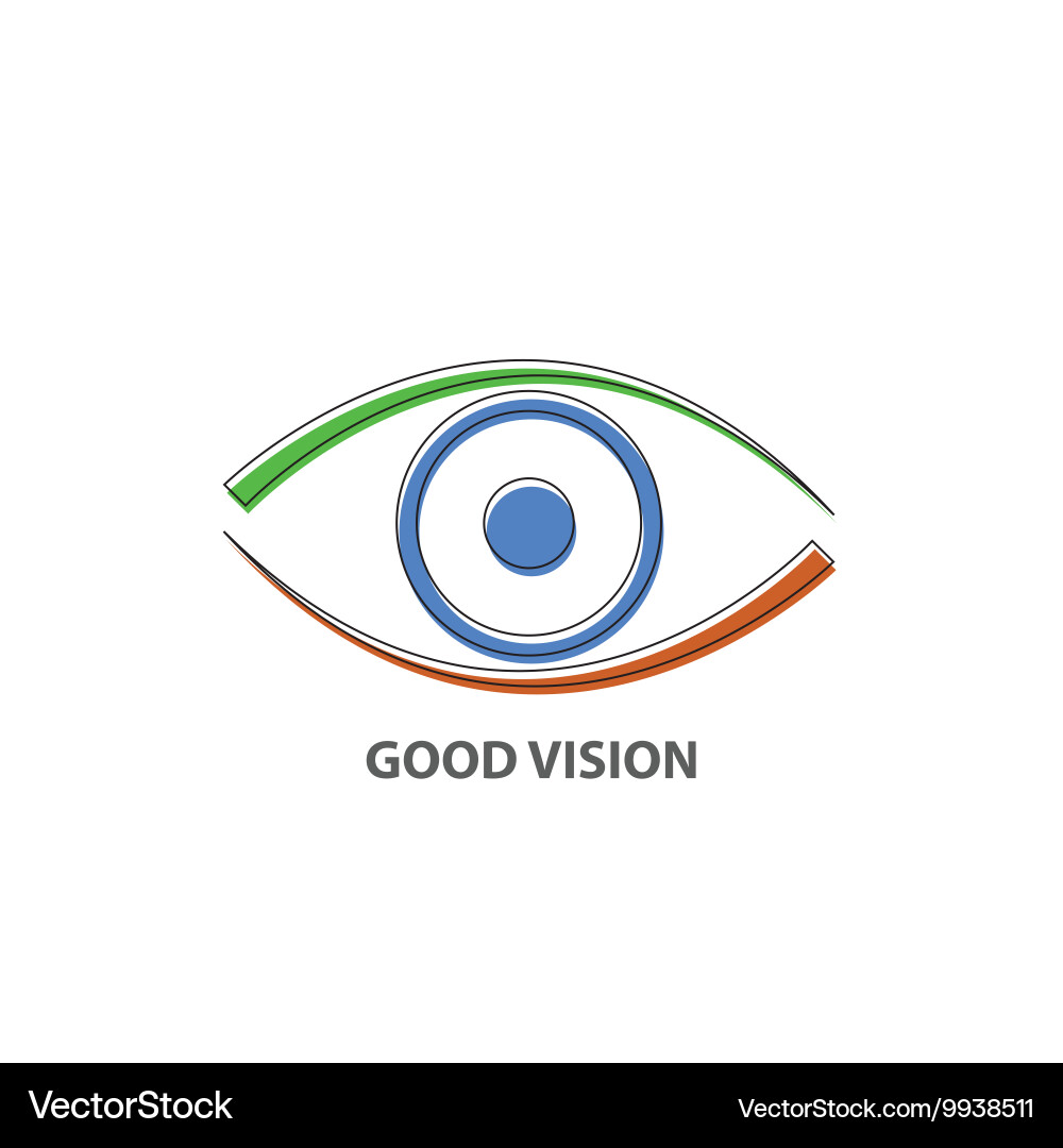 Good vision icon Royalty Free Vector Image - VectorStock