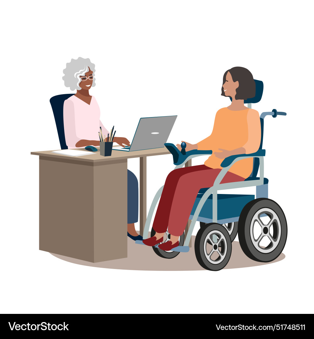 Interview Royalty Free Vector Image - VectorStock