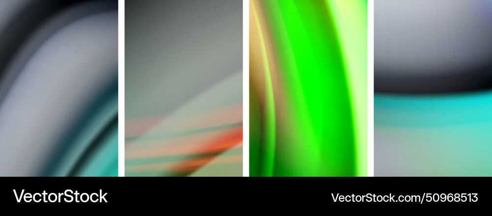 Blurred color line backgrounds Royalty Free Vector Image