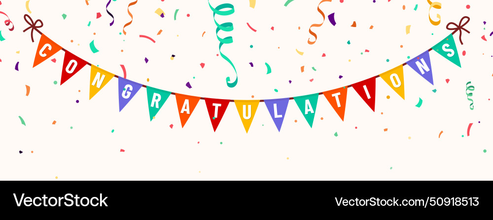 Congratulations background congrats Royalty Free Vector