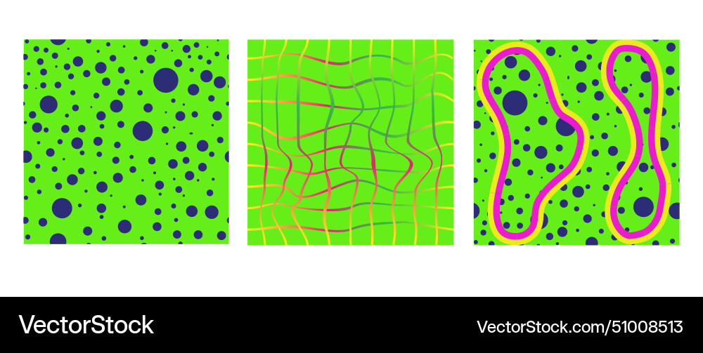 Set pattern 1003 Royalty Free Vector Image - VectorStock