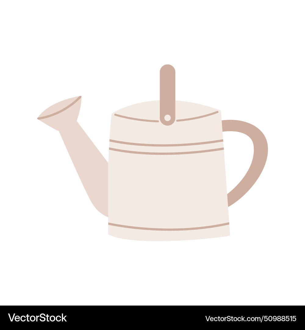 Watering can Royalty Free Vector Image - VectorStock