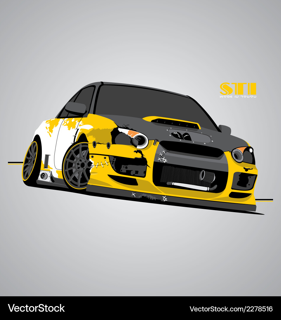 Sti Royalty Free Vector Image - VectorStock