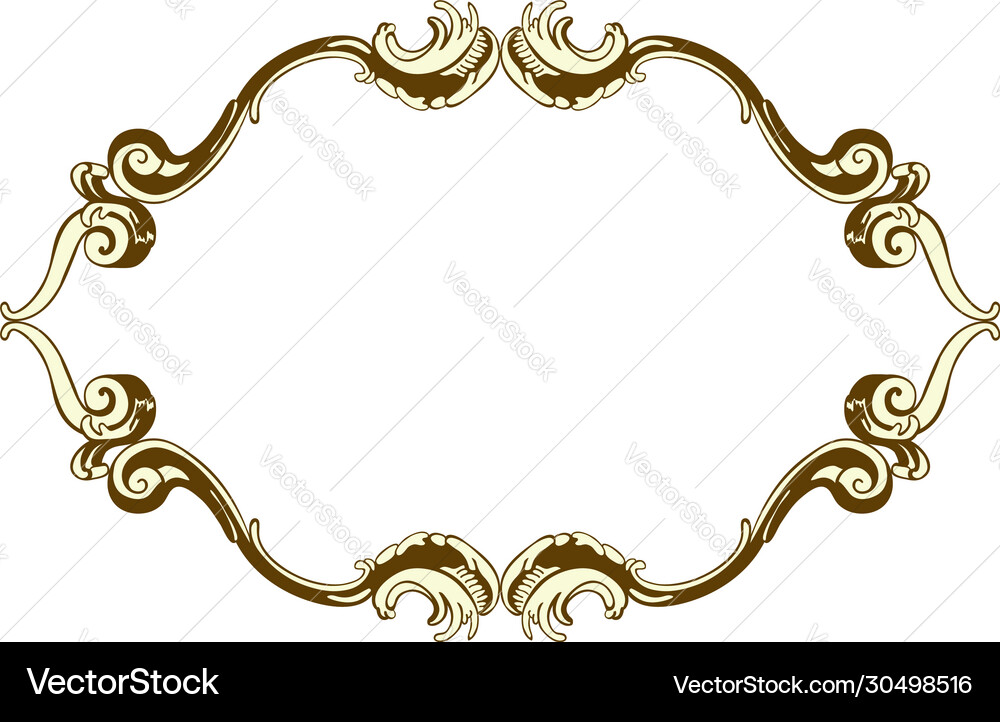 Eenvoudige Vintage Frame Vector Vector Vintage Frame Hi Res Stock