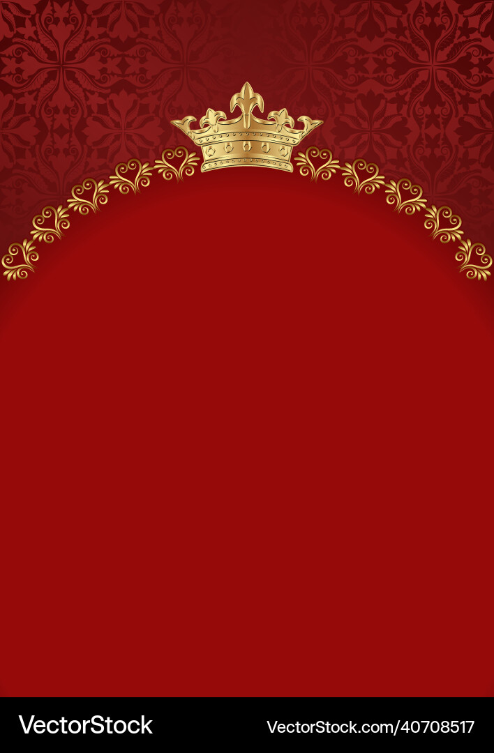 Royal background Royalty Free Vector Image - VectorStock