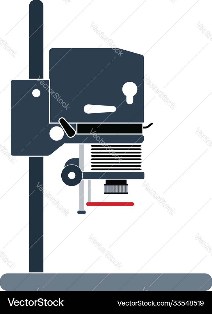 Icon photo enlarger Royalty Free Vector Image - VectorStock