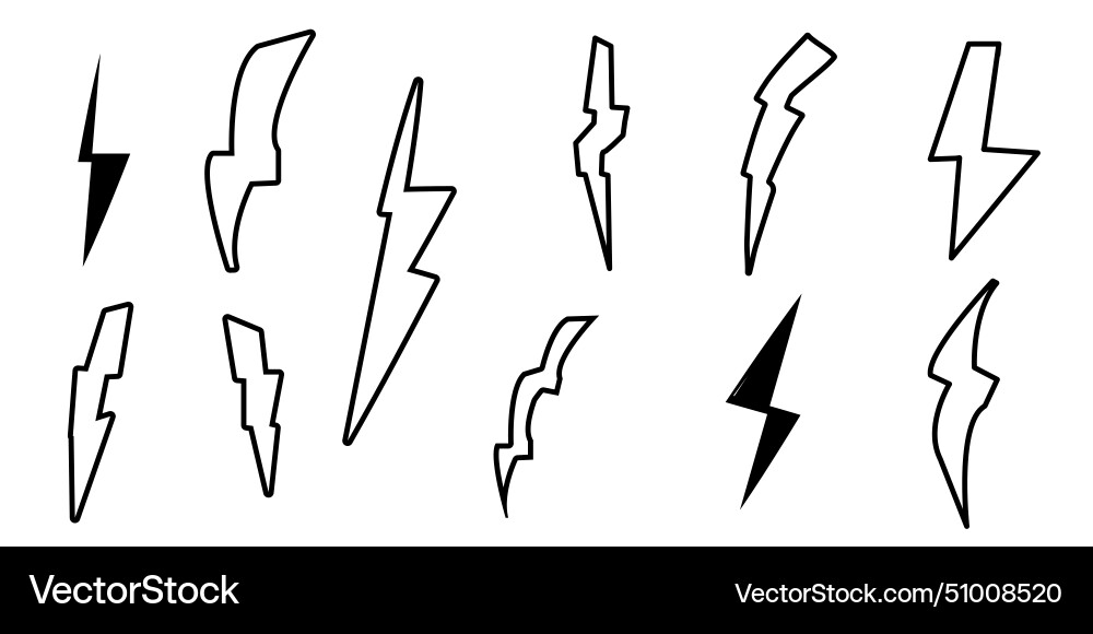 Shape lights 210324 Royalty Free Vector Image - VectorStock