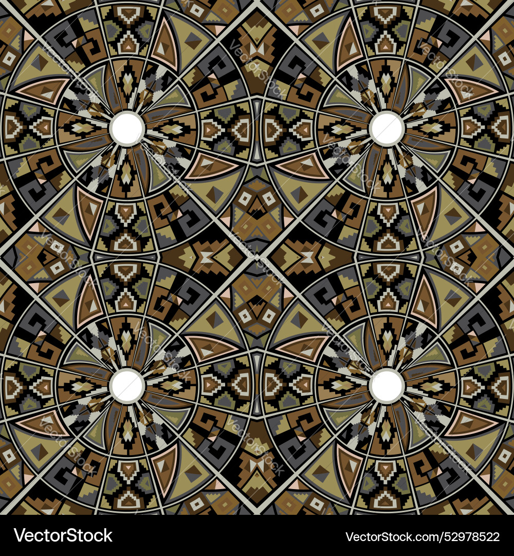 Ancient colorful shape background Royalty Free Vector Image