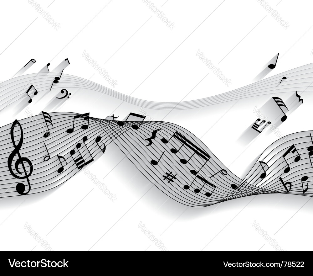 Musical notes Royalty Free Vector Image - VectorStock