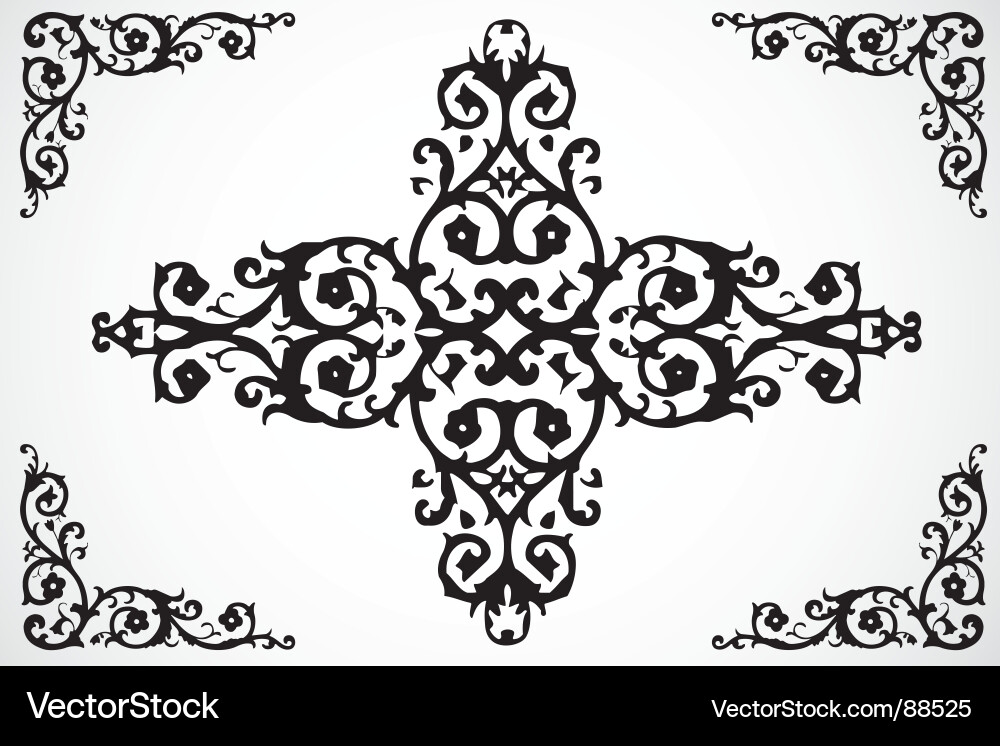 Ornaments Royalty Free Vector Image - VectorStock