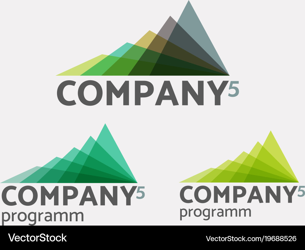 Modern logo Royalty Free Vector Image - VectorStock