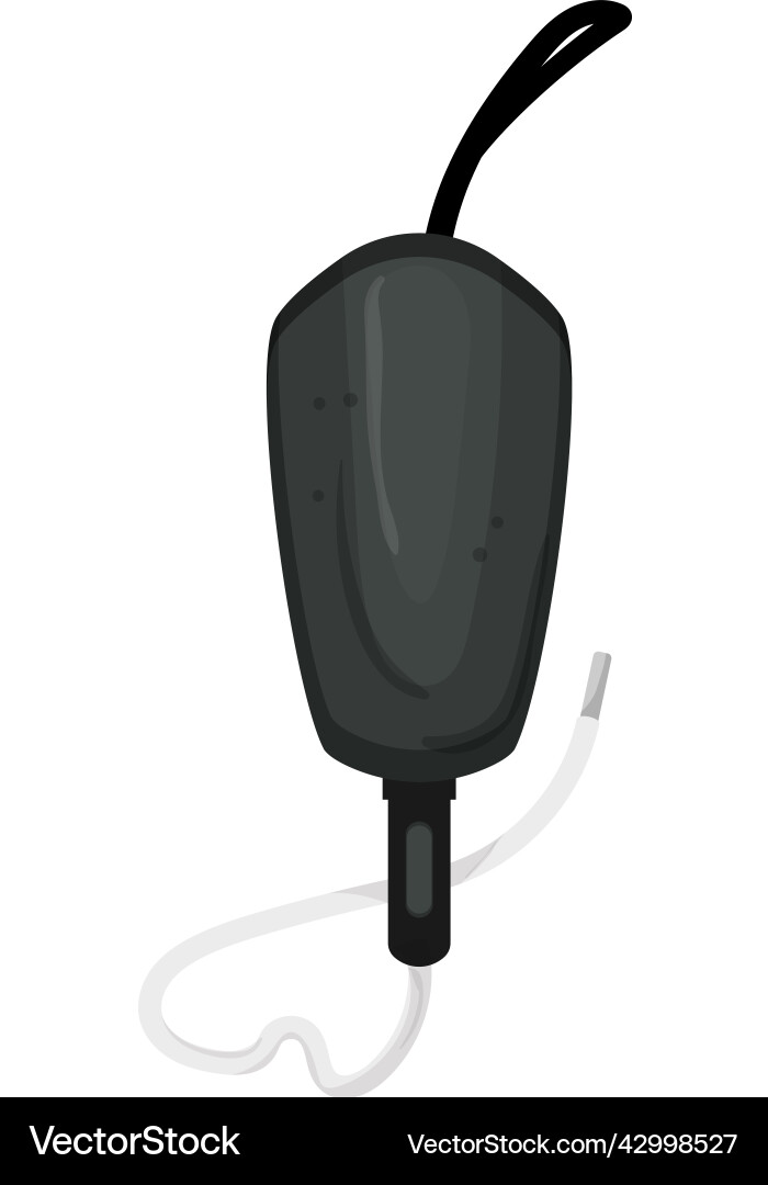 Camp water filter cartoon Royalty Free Vector Image