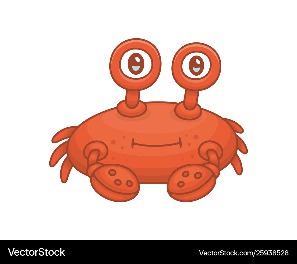 Crab Royalty Free Vector Image - VectorStock