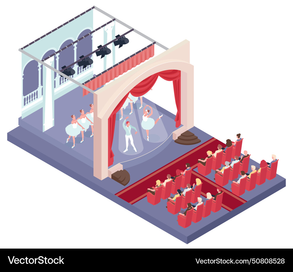 Theatre concept Royalty Free Vector Image - VectorStock