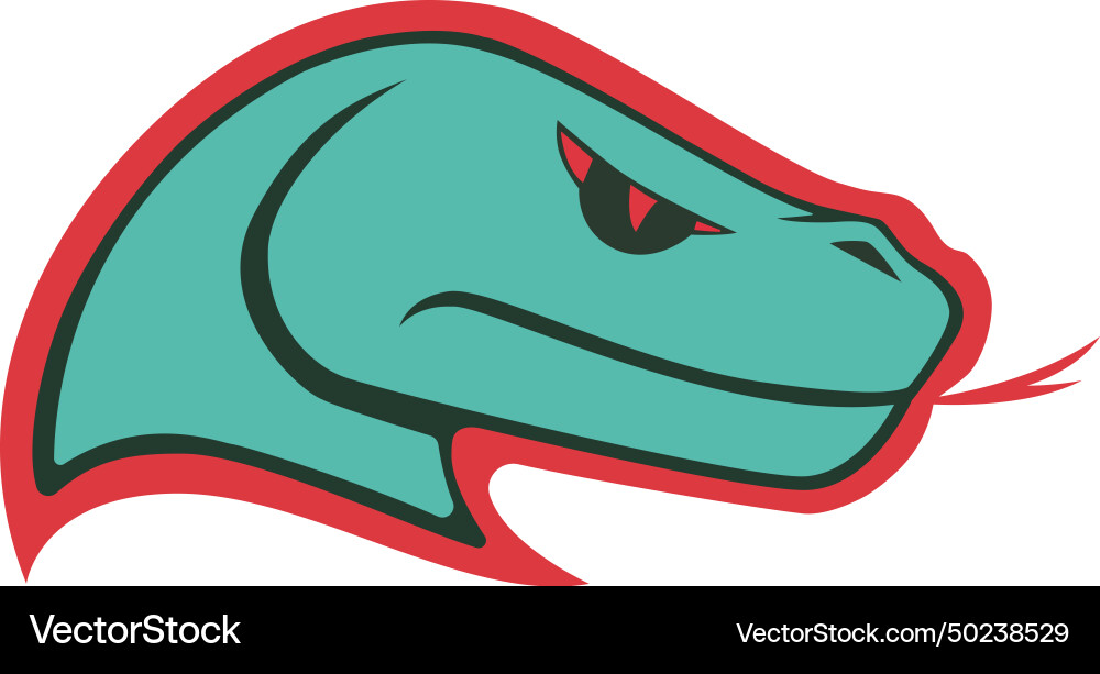 Snake head logo Royalty Free Vector Image - VectorStock
