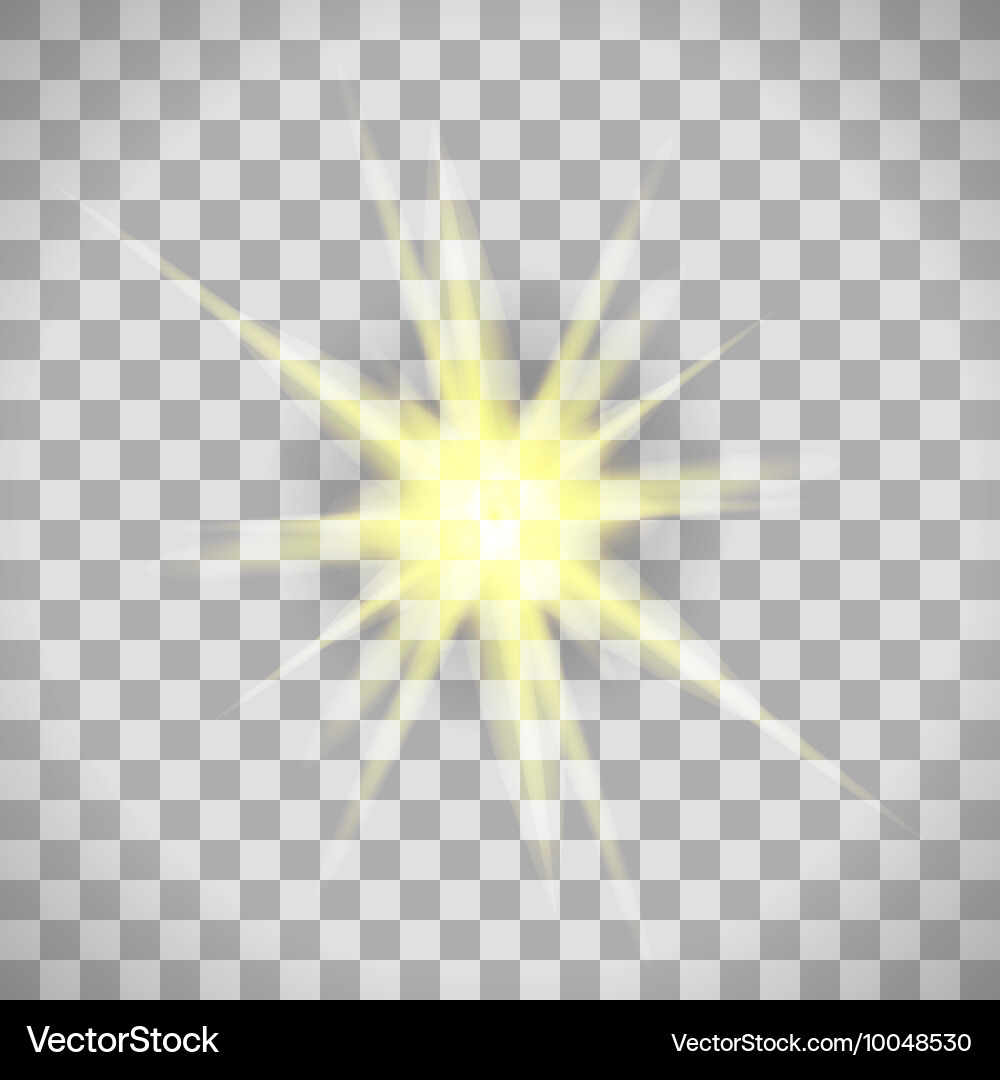 Glowing Star Light Background Royalty Free Vector Image
