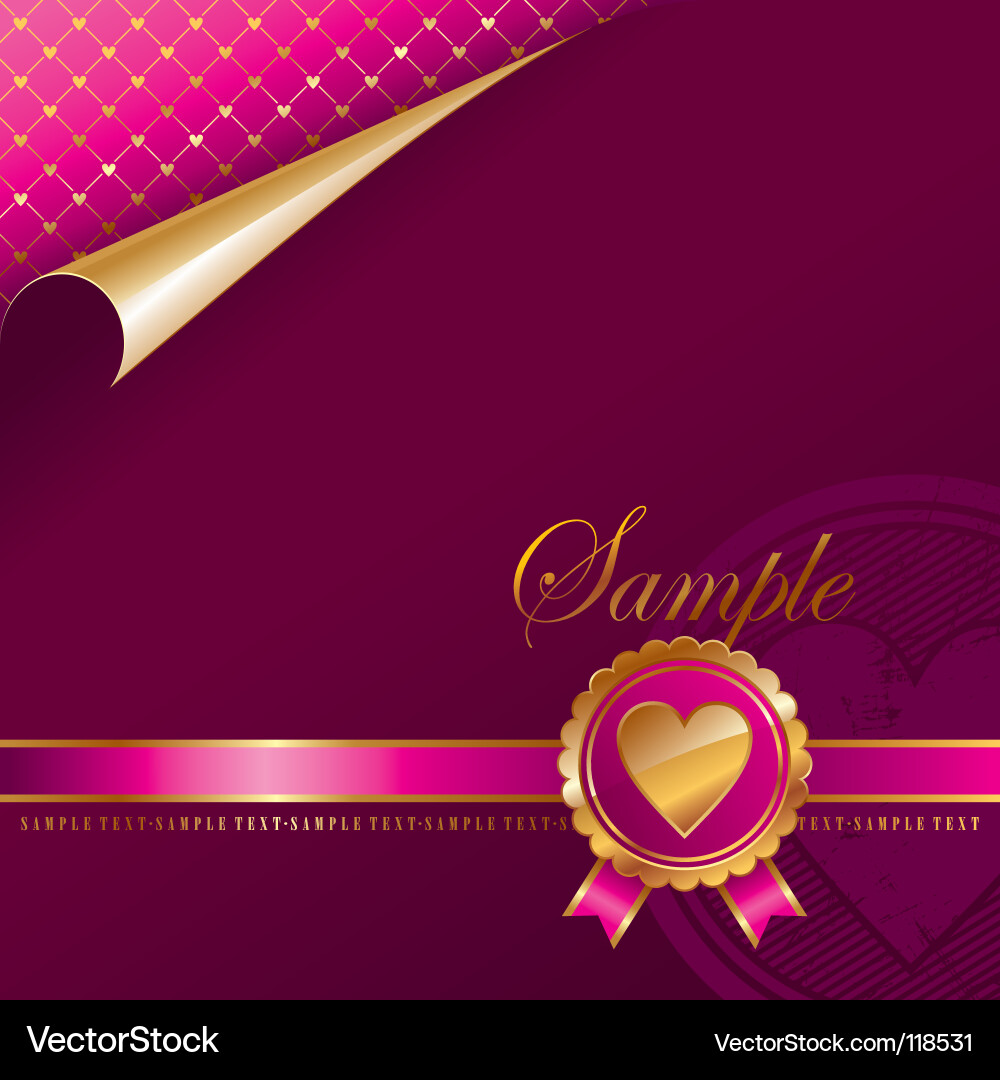 Valentines background Royalty Free Vector Image