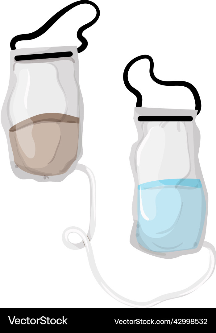 Outdoor water filter cartoon Royalty Free Vector Image